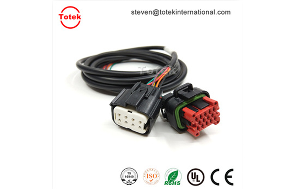 Molex 19418-0022 MX150L Connectors RECPT 8P 22-18 AWG dual row custom automotive wire harness ...